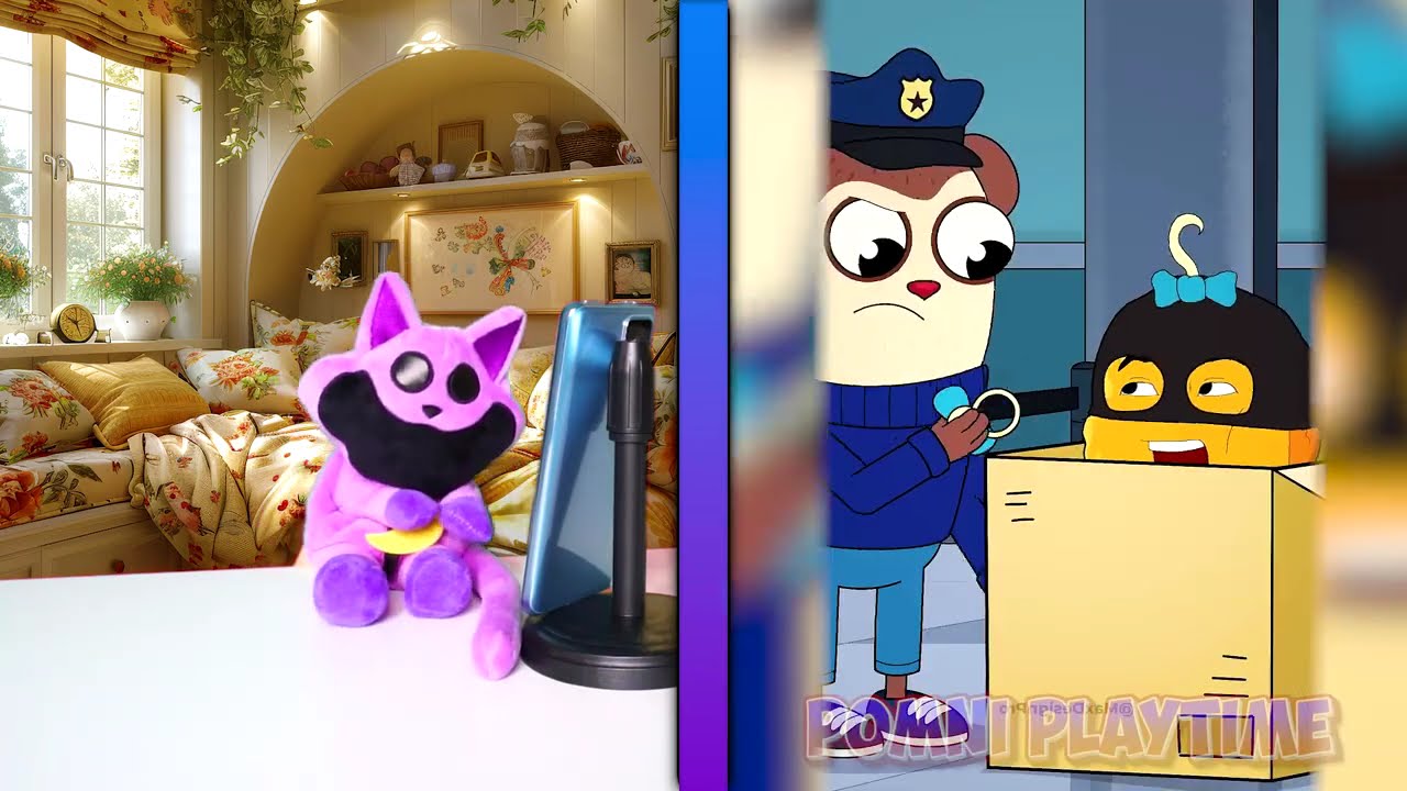 CatNap react to The Amazing Digital Circus & Inside Out 2 | Funny ...