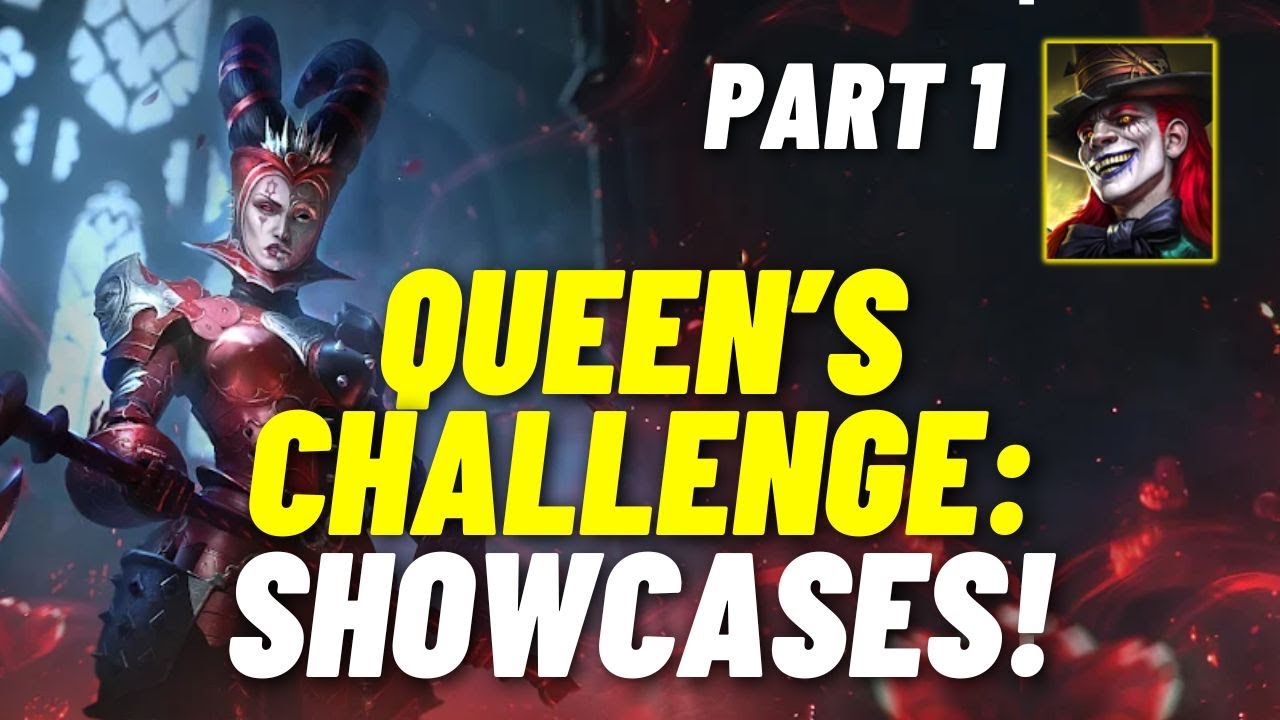 Community Queen's Dungeon CHALLENGE PT 1: Showcases! - RAID Shadow ...