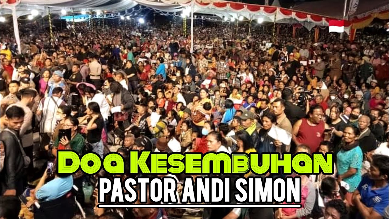 Puluhan Ribu Masyarakat Samosir Sambut Pastor Andi Simon - YouTube