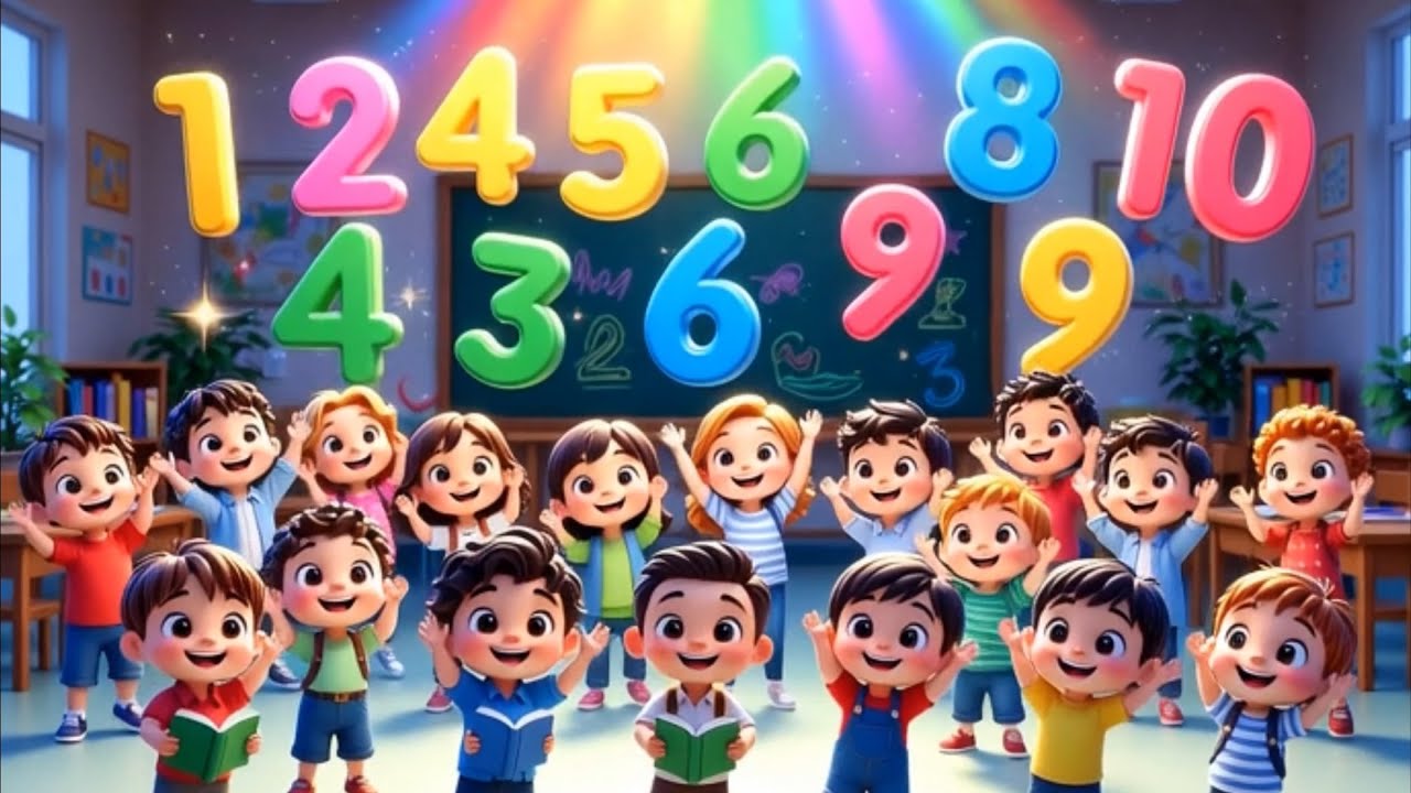 12345 Once I Number Song + More Kids Songs & Nursery Rhymes | - YouTube
