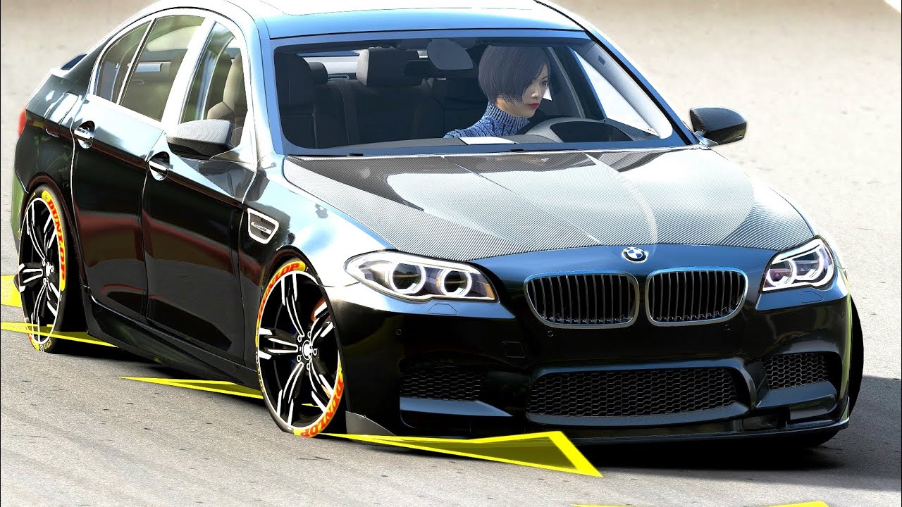 Assetto Corsa - BMW M5 F10 2014 LCI Tuning - YouTube
