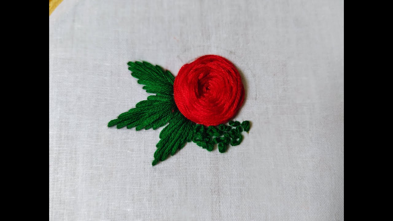 Embroidery for beginners | Hand embroidery | Embroidery designs - YouTube
