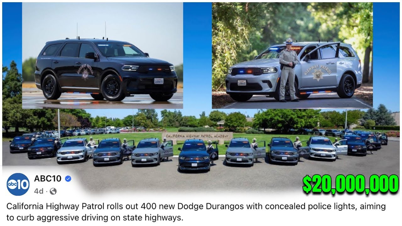 California Highway Patrol is F***ING SERIOUS | $20 million on 400 HEMI ...
