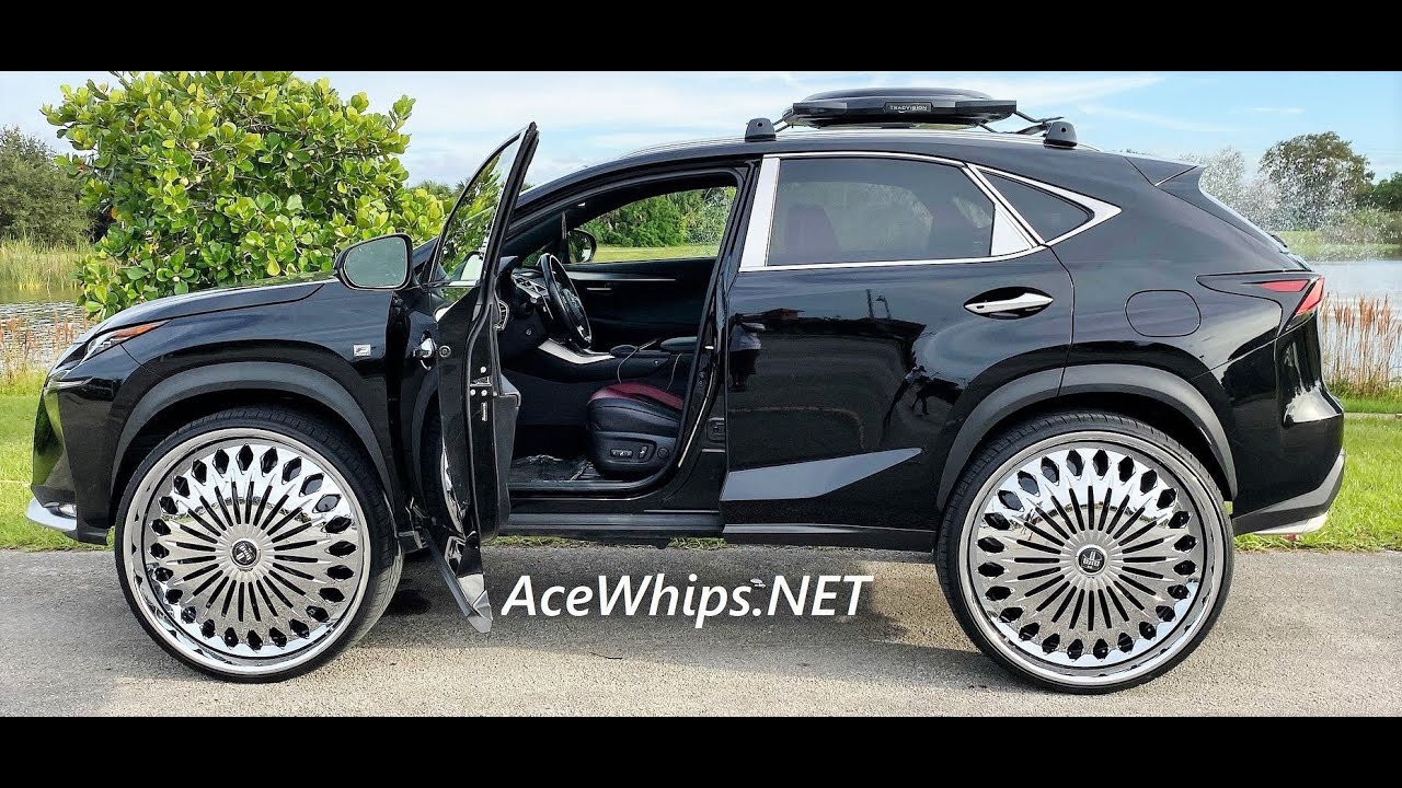 First ever 2019 Lexus NX on 30” dub floaters - YouTube