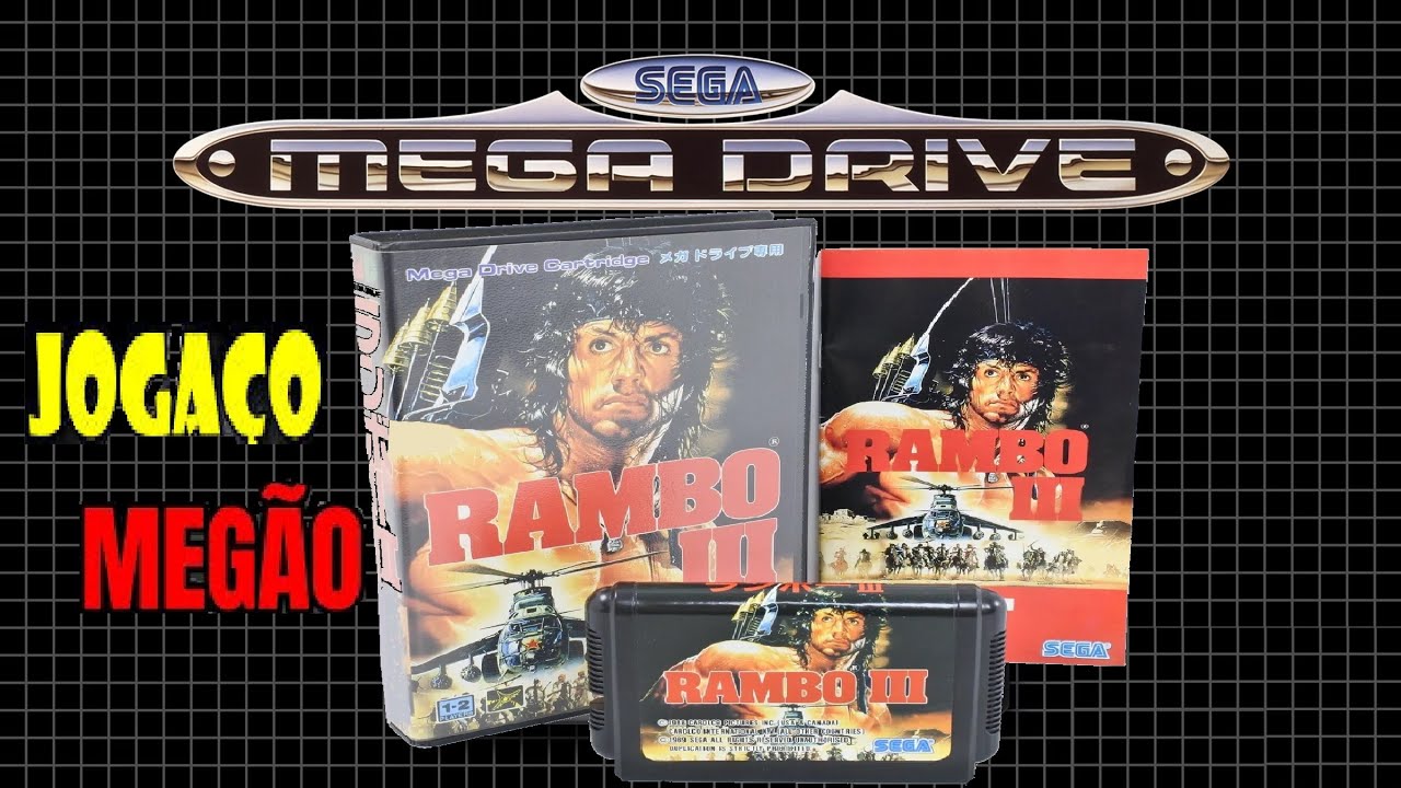 RAMBO 3 (Mega Drive)vale a pena??? #megadriver - YouTube