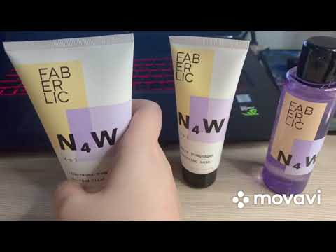 ТЕСТИРУЮ НОВЫЕ СРЕДСТВА ОТ ФАБЕРЛИК/FABERLIC N4W 4 в 1 - YouTube