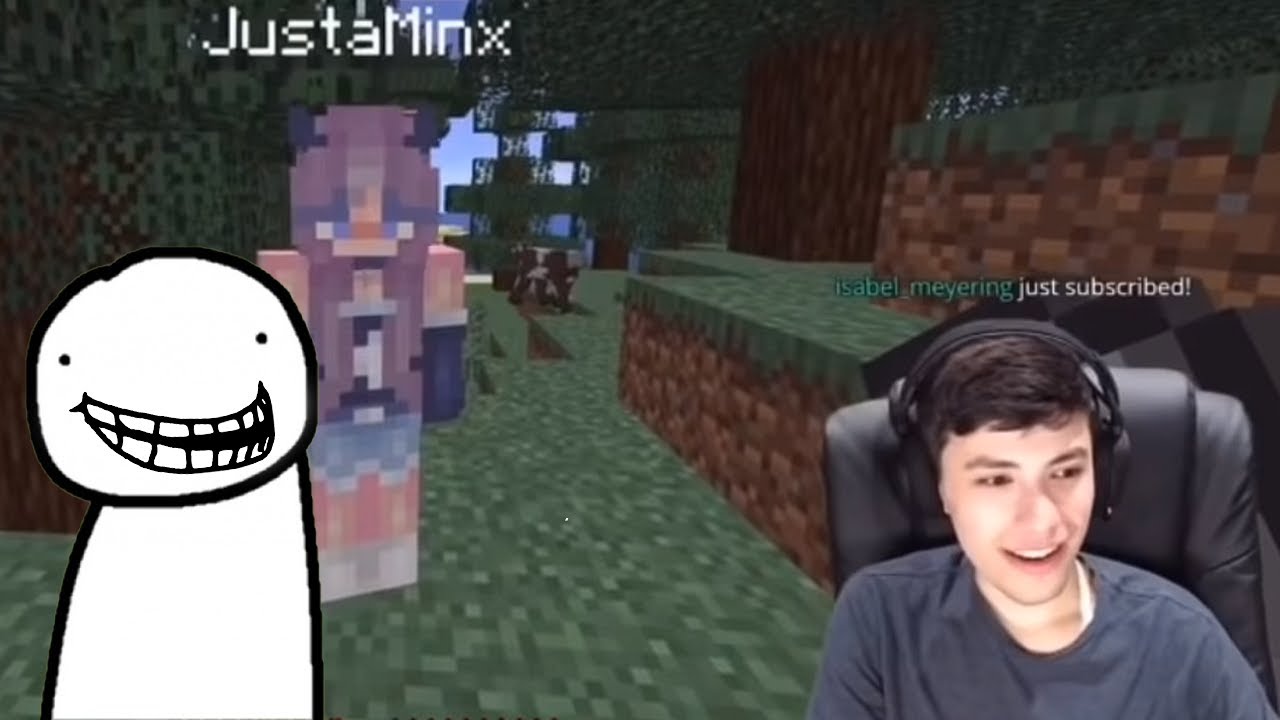 Dream being Inappropriate on George's Minecraft Date - YouTube