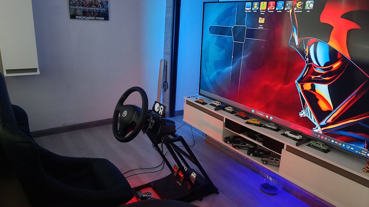 DIY Racing BMW Simulator - YouTube