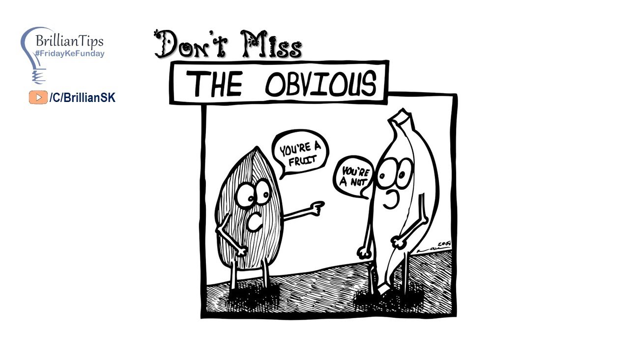 Don't miss the obvious - YouTube