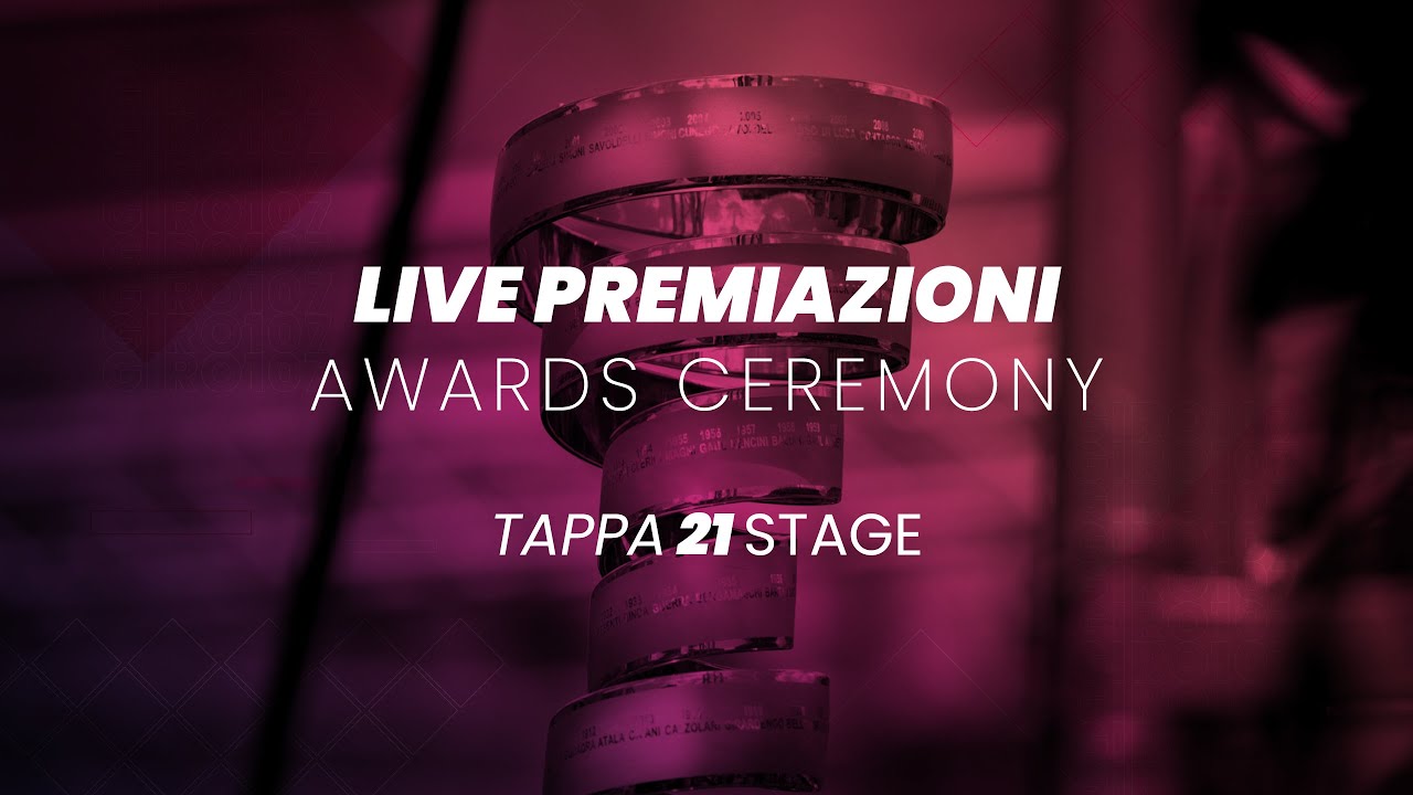Stage 21 - Awards Ceremony | Premiazioni - YouTube
