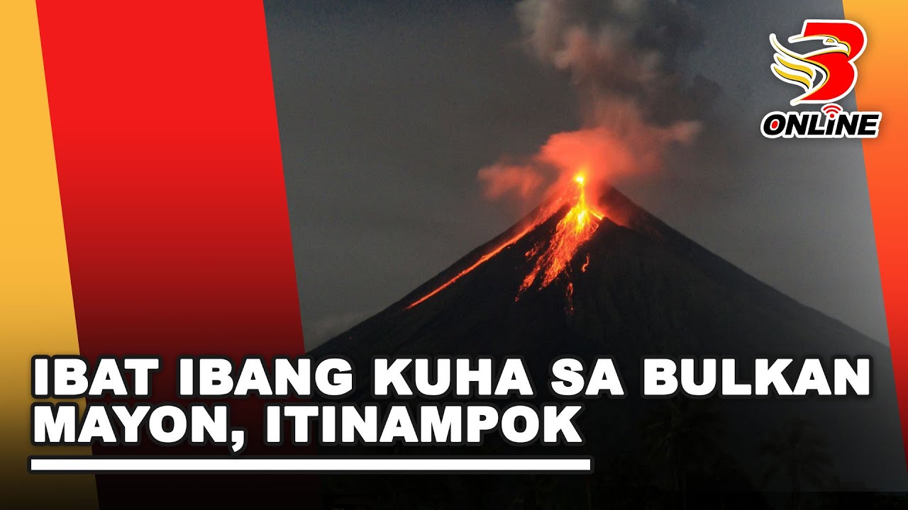 Ibat ibang kuha sa Bulkan Mayon, itinampok - YouTube