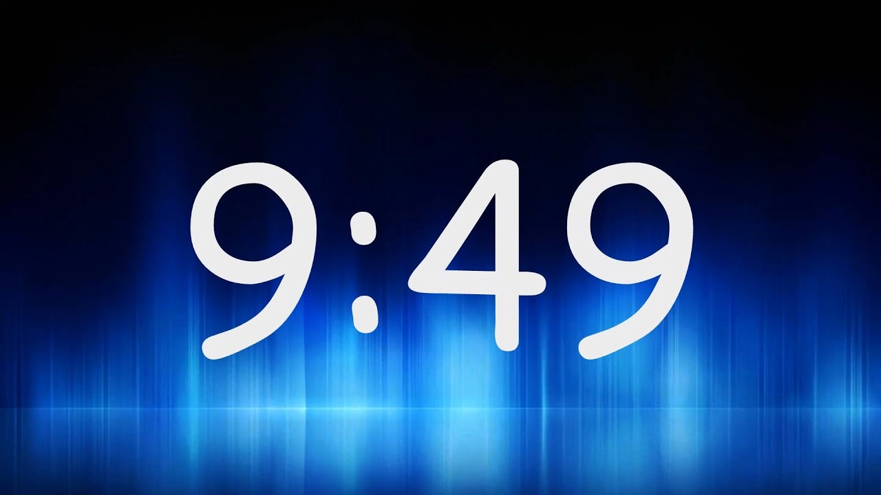 9:49 Minutes Timer / Countdown from 9min 49sec - YouTube