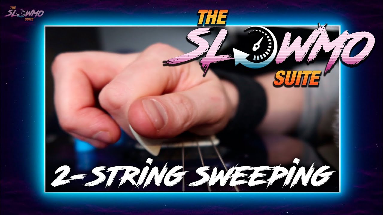 The Slowmo Suite: "2-String Sweeping" - YouTube