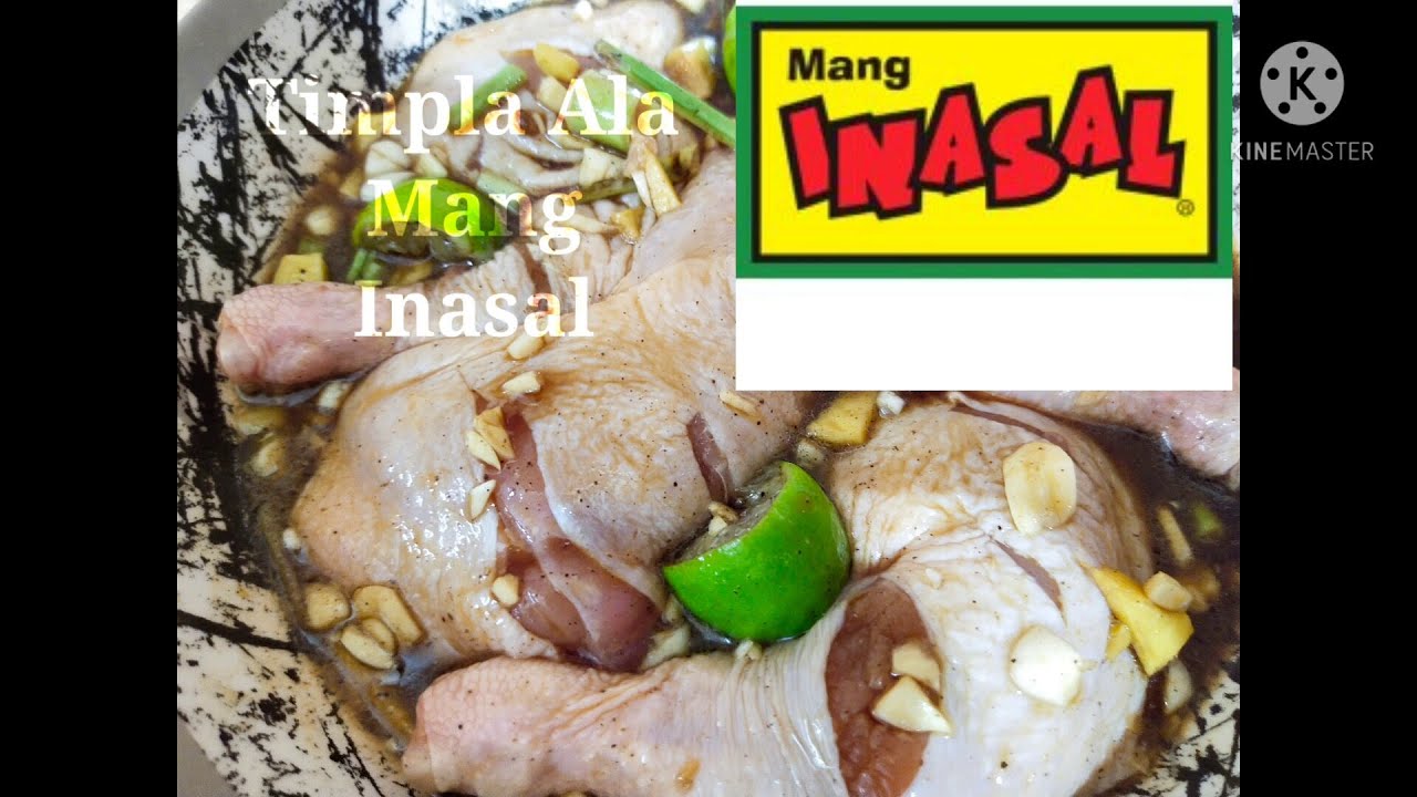 TIMPLA ALA MANG INASAL //Chicken Inasal Marinade😋😍 - YouTube