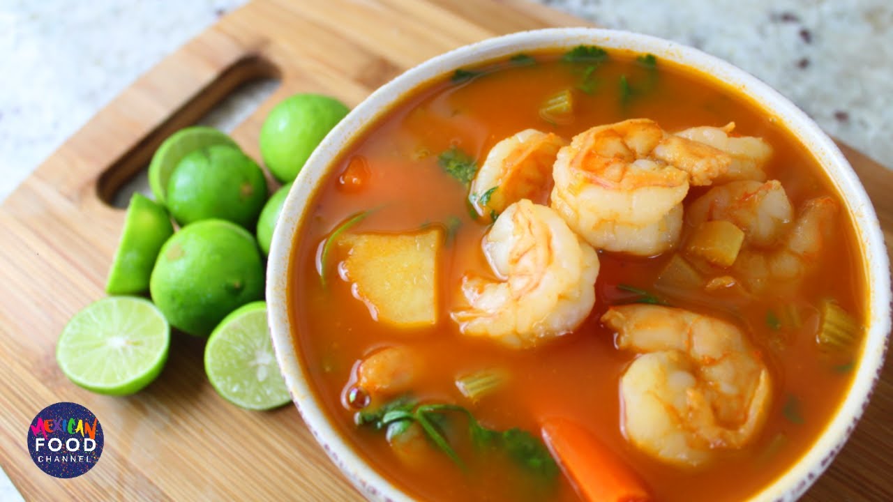 Caldo de Camarón | Caldo de Shrimp | Shrimp Soup | The Mexican Food ...