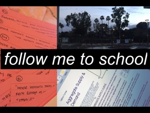 follow me to school | celina emma - YouTube