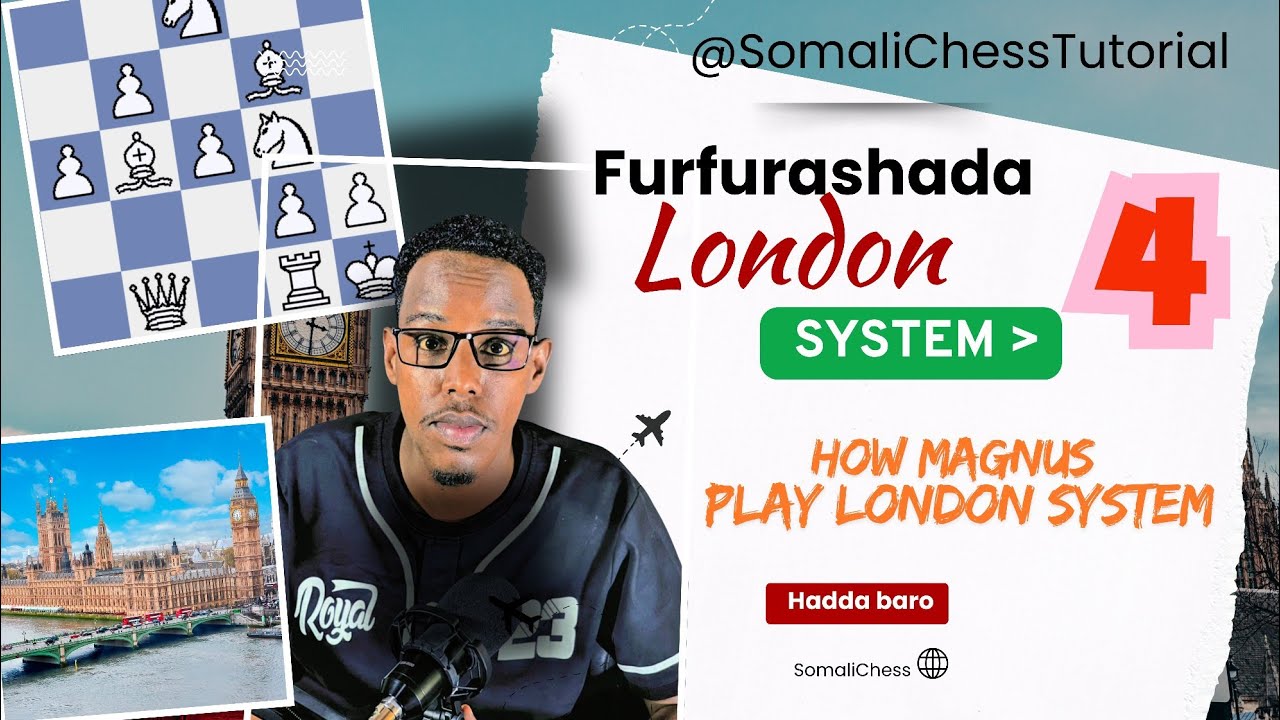 Casharka 26aad: London System Qaybta 4aad: Sidee Magnus u cayaaraa ...