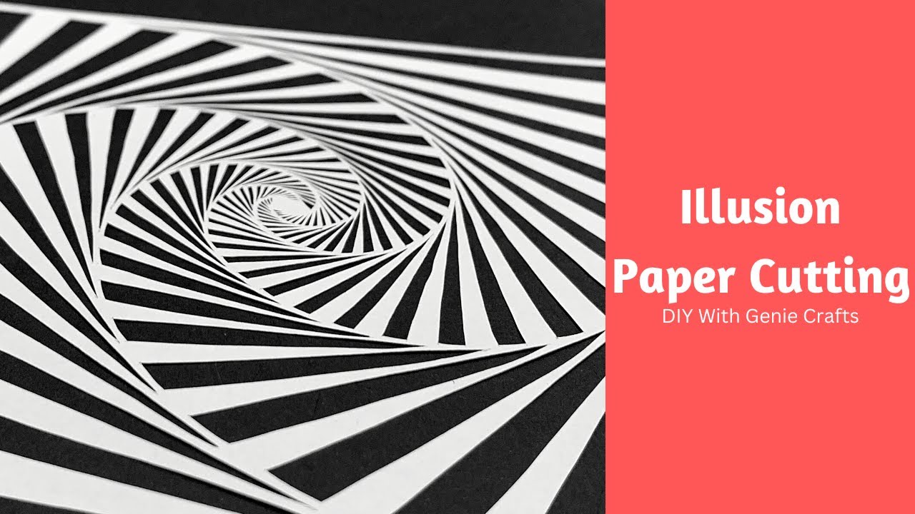 Illusion Papercutting Tutorial | How to Approach Illusion 2D designs ...