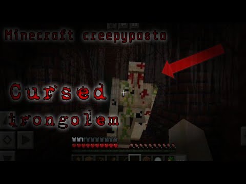 Minecraft creepypasta | CURSED IRON GOLEM! - YouTube