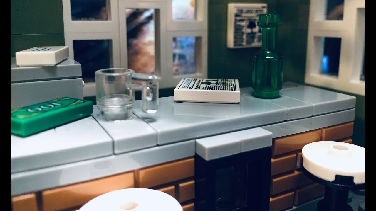 LEGO BAR BUILD - YouTube