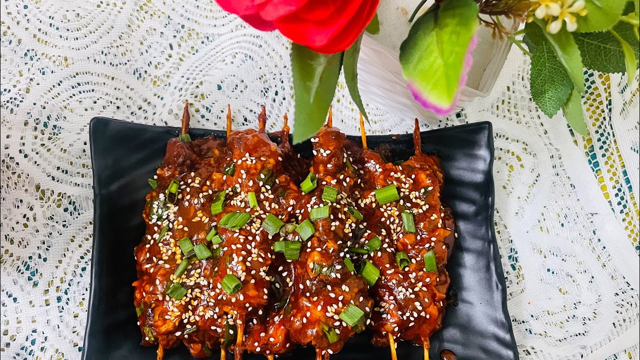 RAMZAN SPECIAL SATAY CHICKEN RECIPE BY COOK WITH ALISHA - YouTube
