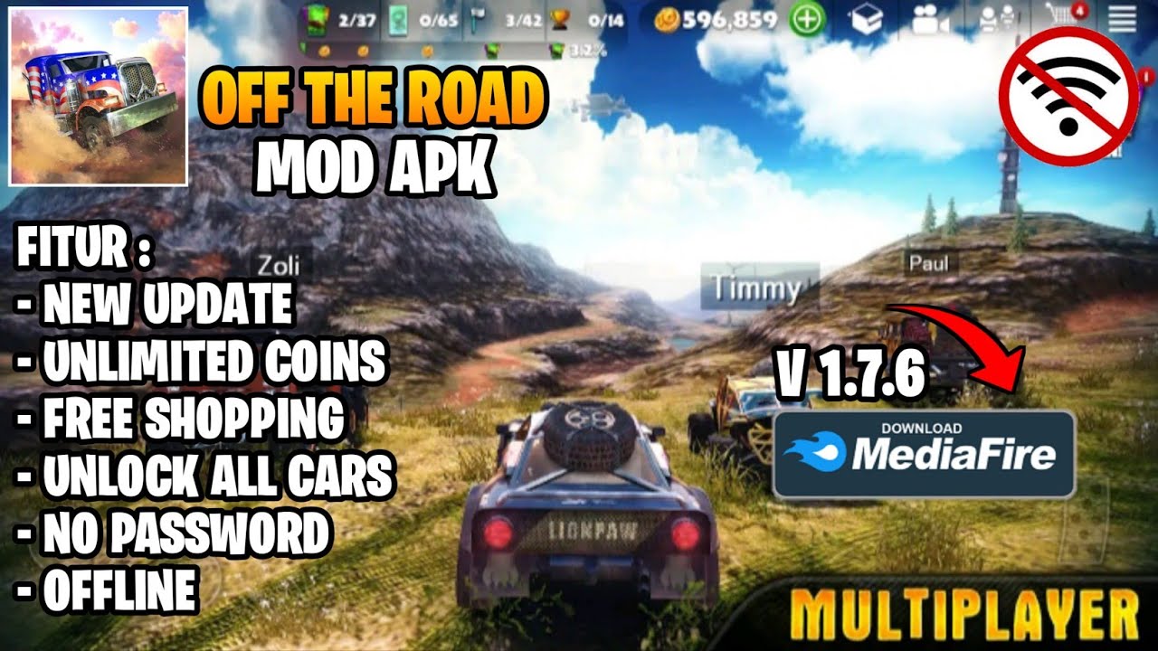 Download Off The Road Mod Apk Terbaru 2022 - New Version 1.7.6 ...