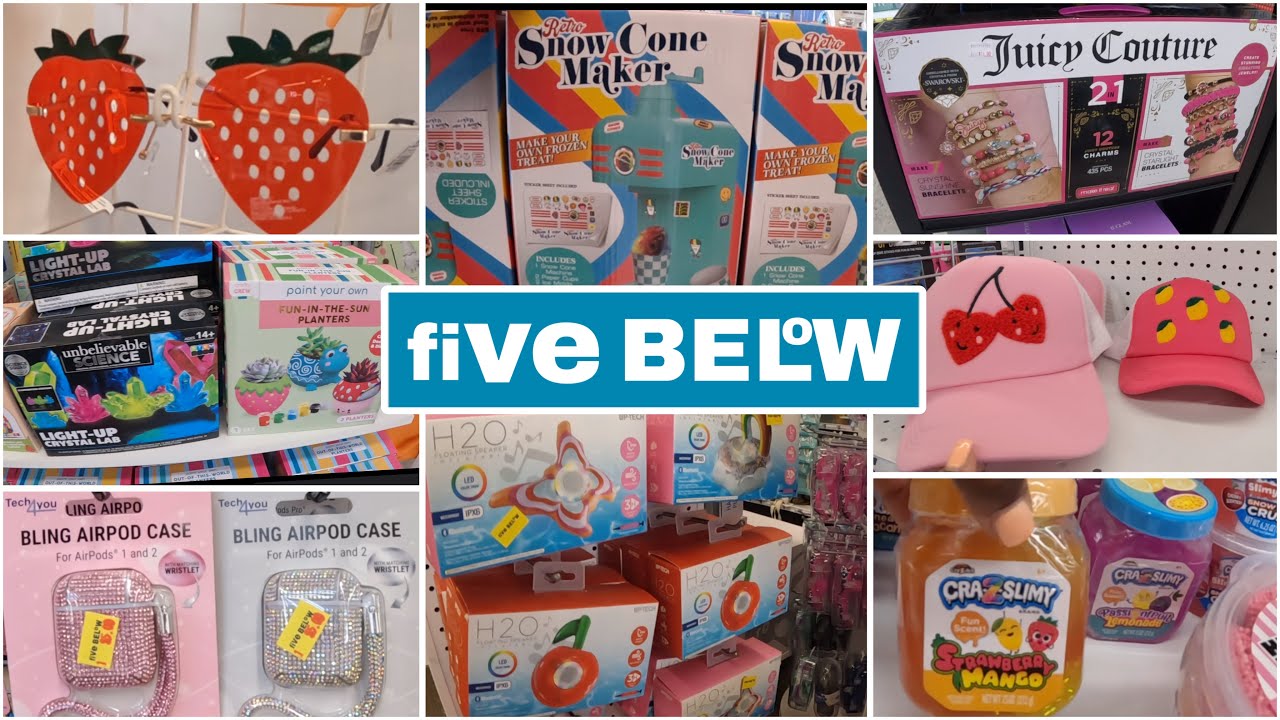All New FIVE BELOW Finds This Week!! Summer Must Haves!! Shop With Me ...