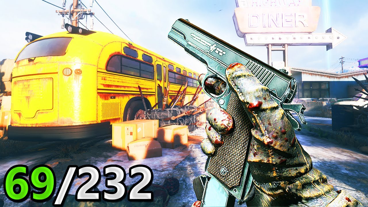 228 WEAPON ZOMBIES GUN GAME... BO3 DAYBREAK CUSTOM MAP! - YouTube