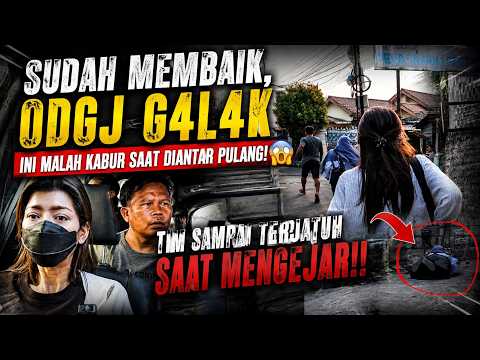 TIM SUDAH CURIGA DARI AWAL! ODGJ INI TIBA-TIBA KABUR SAAT TURUN DARI MOBIL 😱 TEH NOVI KECOLONGAN!
