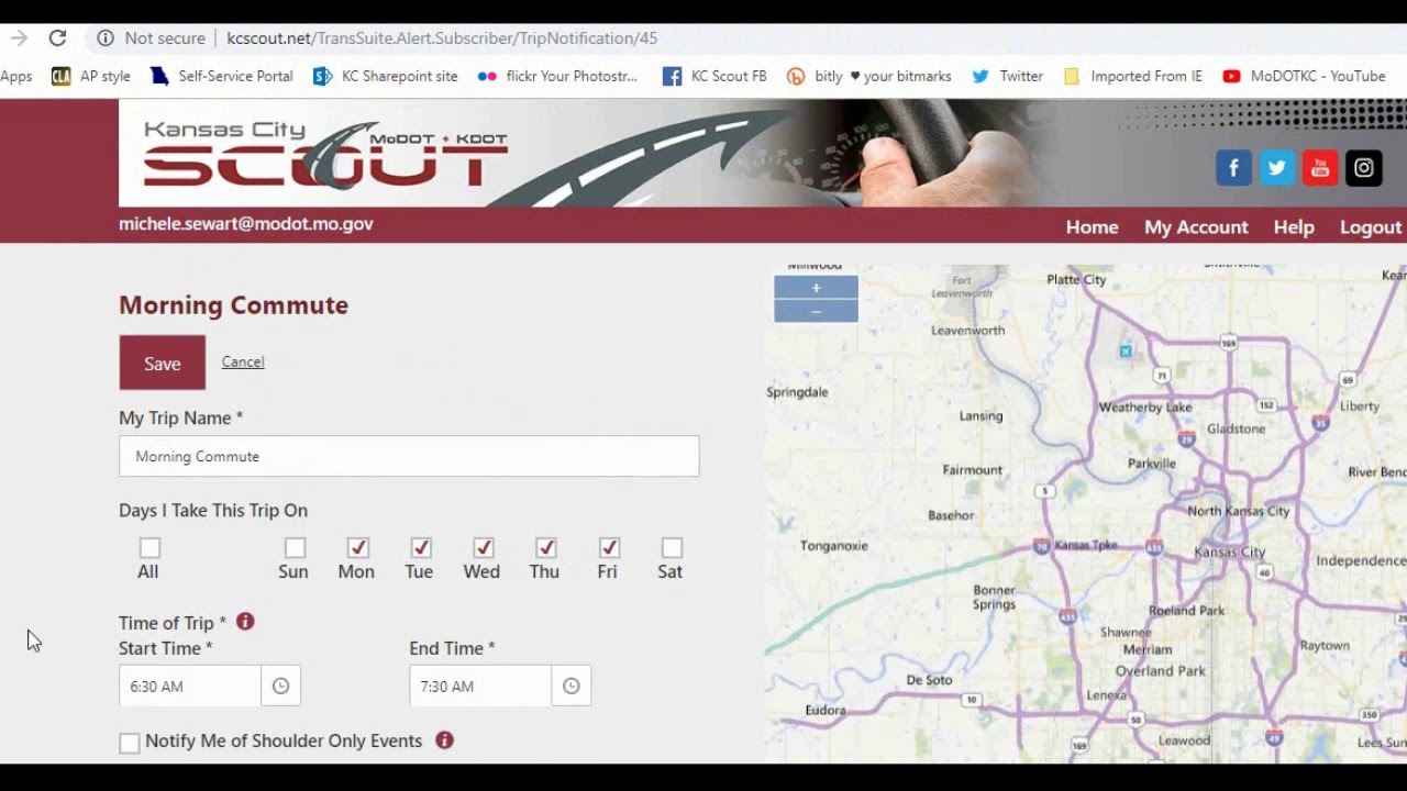 KC Scout Alerts Video - YouTube