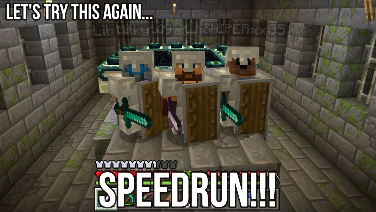 MINECRAFT SPEEDRUN | Let's Try This Again... - YouTube