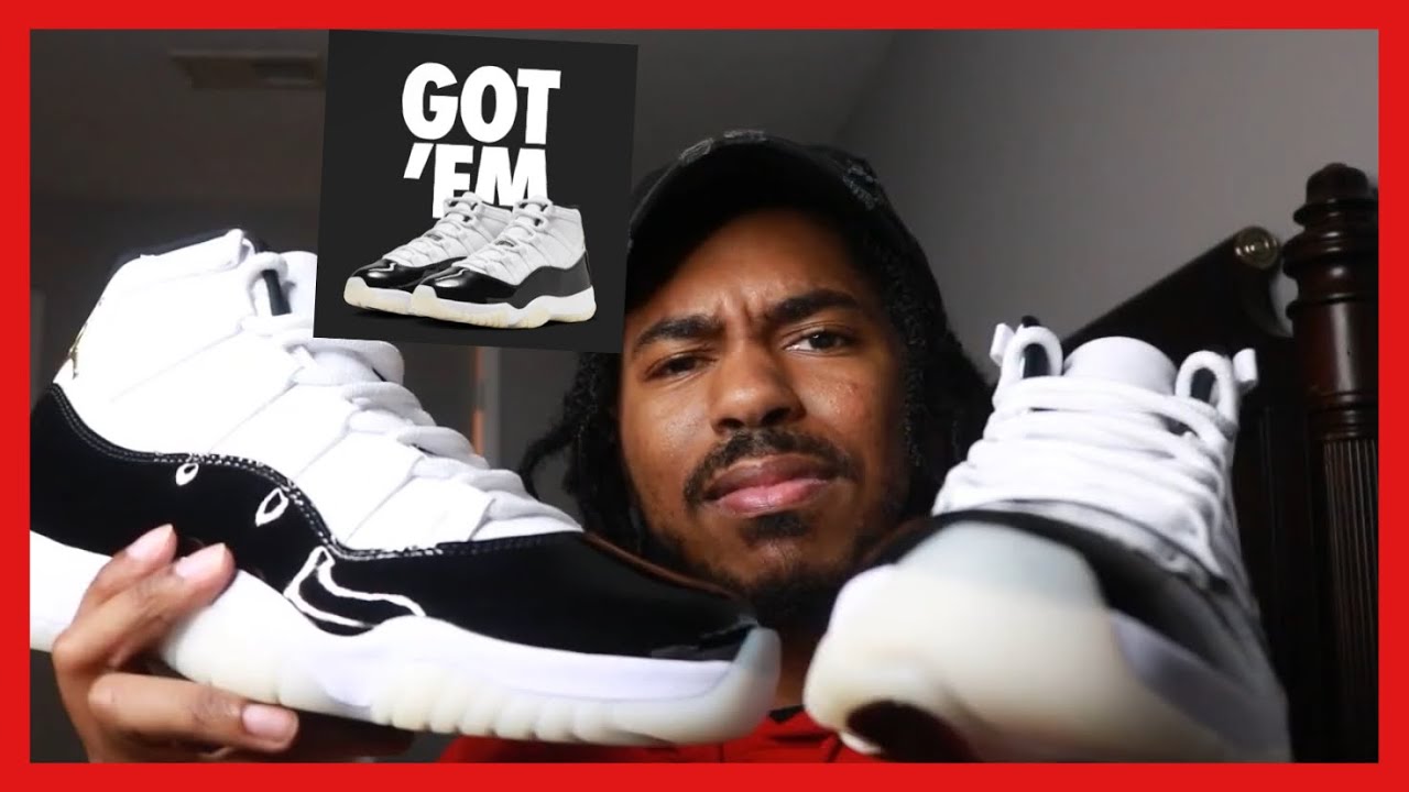EARLY PICKUP | I HIT ON THE AIR JORDAN 11 GRADITUDE SHOCK DROP - YouTube