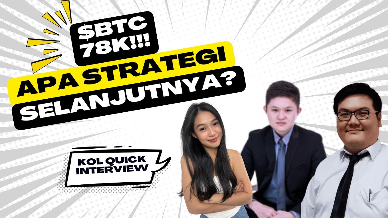 Bagaimana Nasib BTC dan alt selanjutnya? Quick Interview w Steven Anderson, Roschamomile ...
