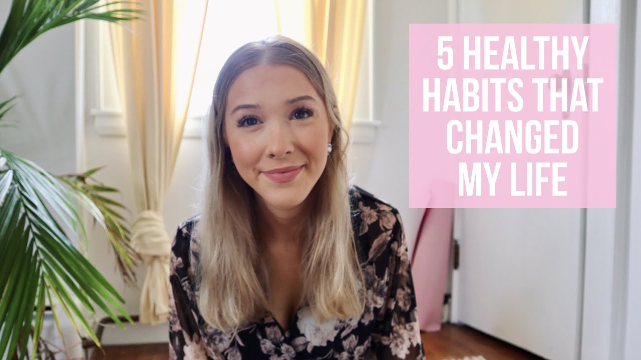 5 healthy habits that changed my life | ASMR - YouTube