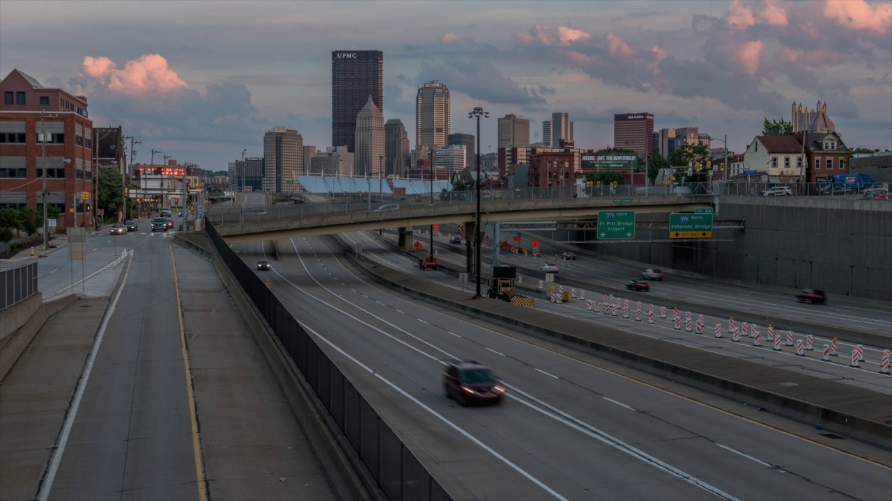 Pittsburgh Highway View - YouTube