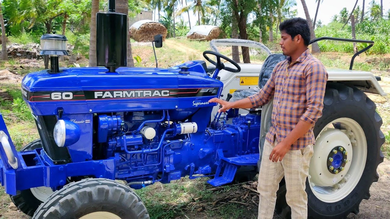 Farmtrac 60 Supermaxx classic tractor Full review | features and ...