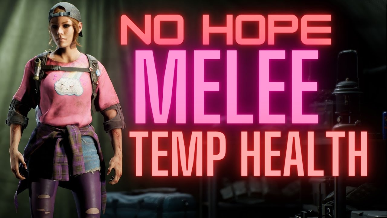 Back 4 Blood 2023 Melee Tutorial (How to use Temp Health) Heng, Holly ...