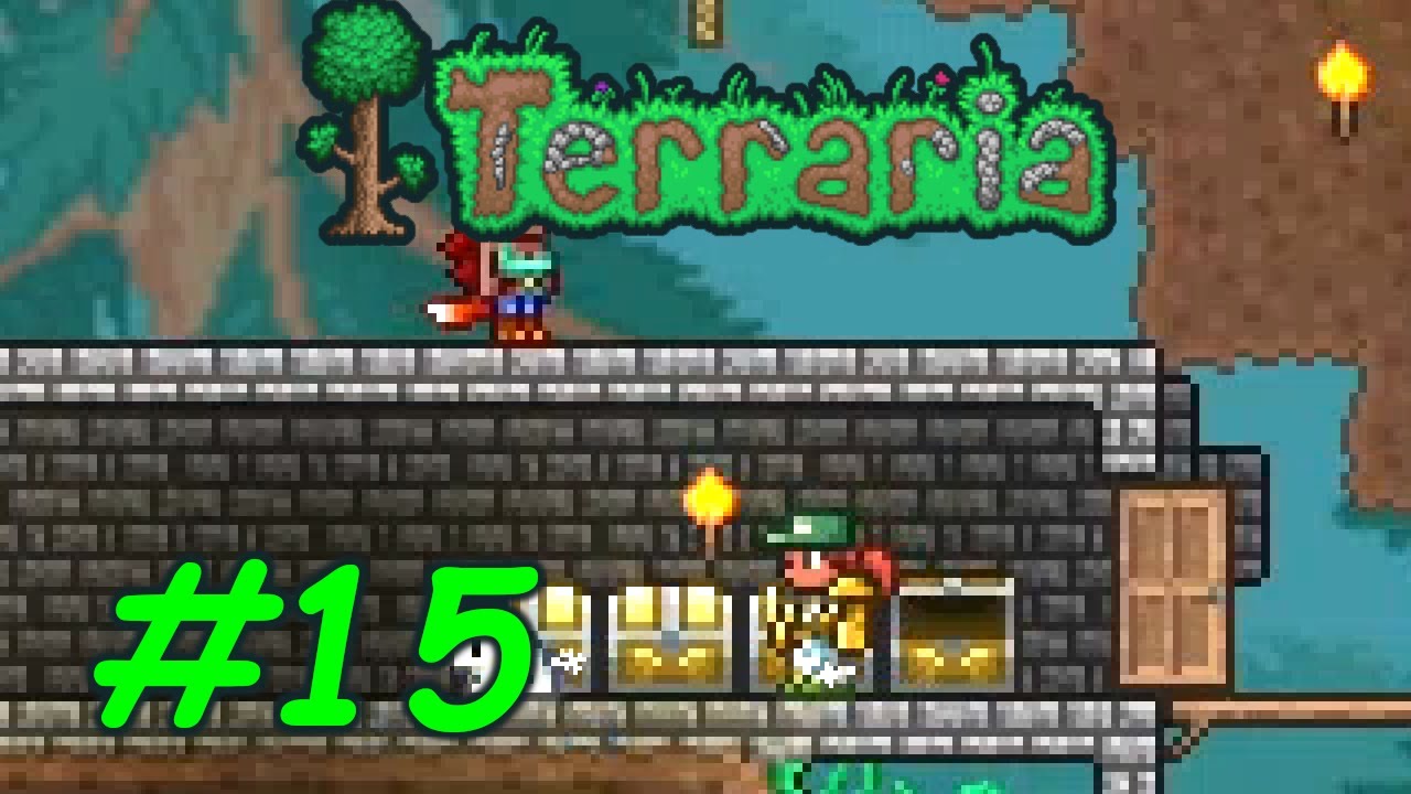 Gold Armor Completed - Let's Play Terraria 1.4 Master Mode Part 15 ...