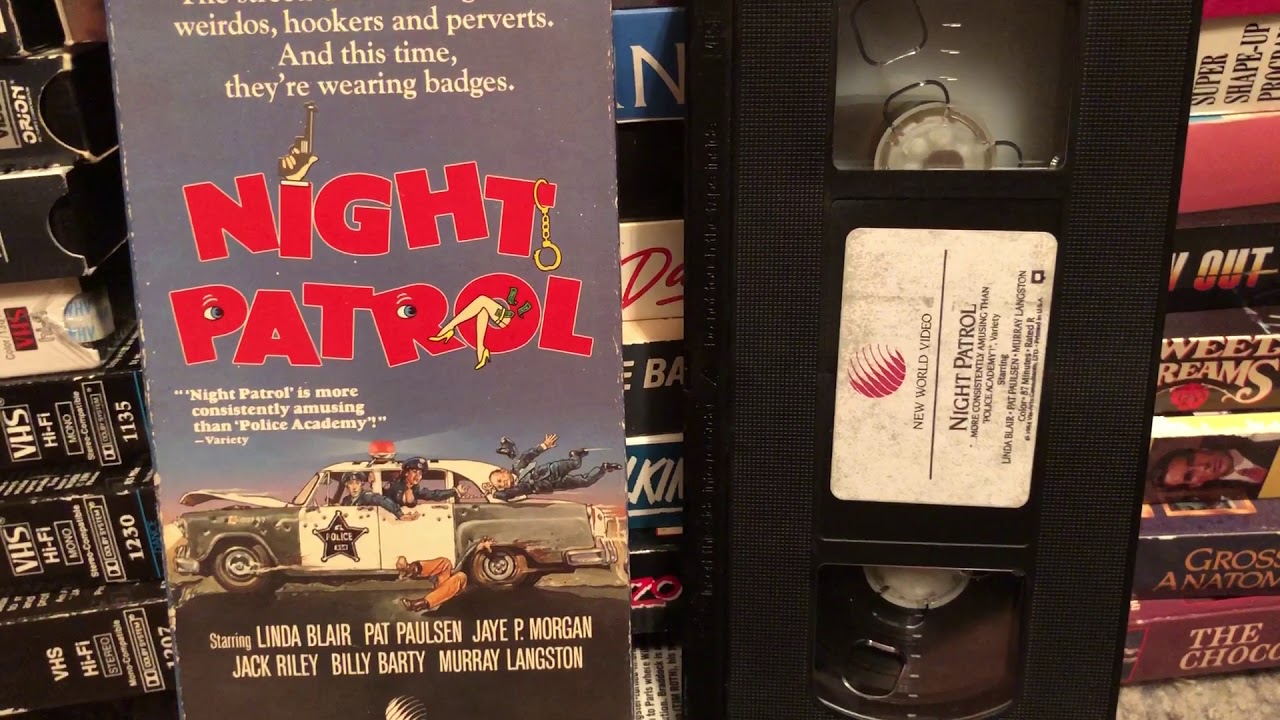 Movie: Night Patrol 1984 Linda Blair Billy Barty Pat Morita 1980s ...