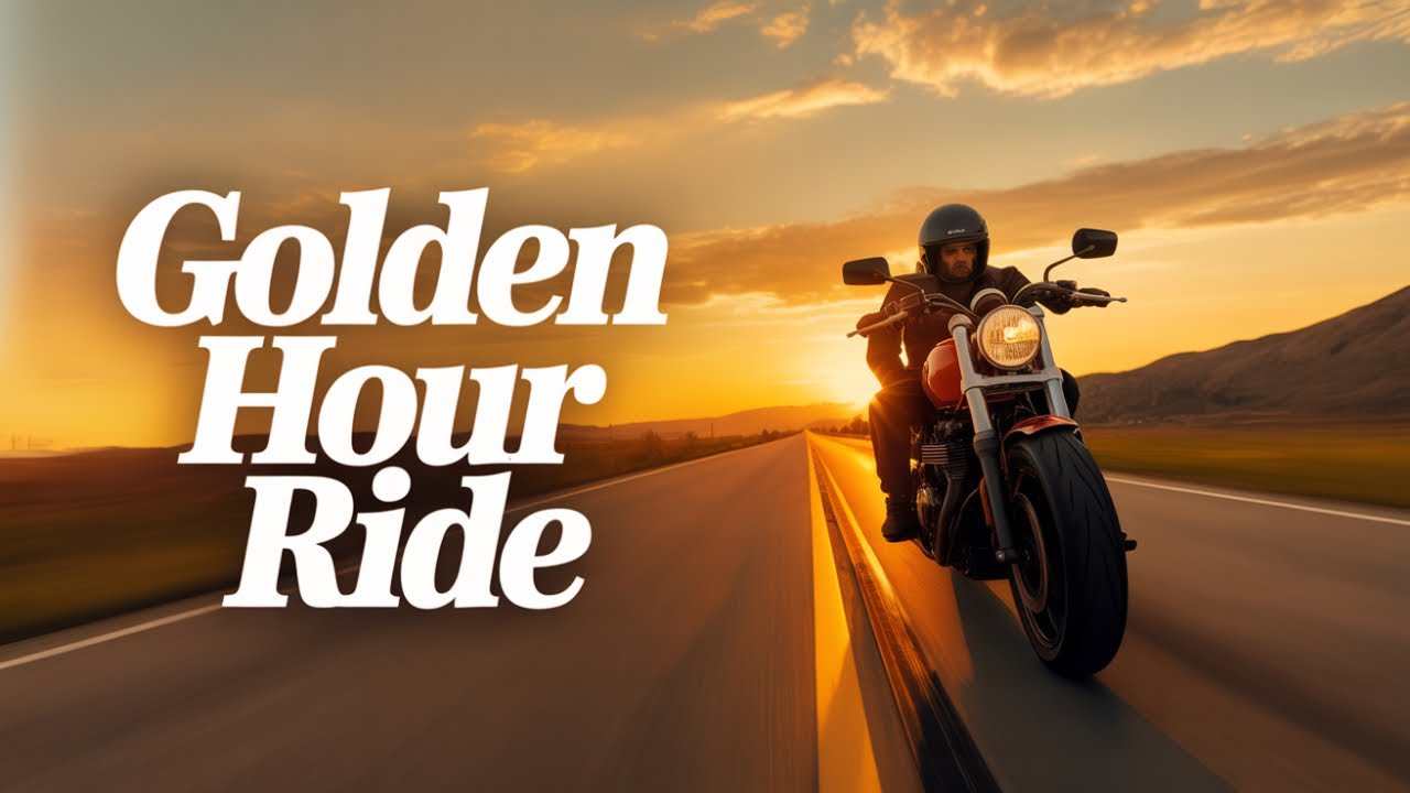 Watch This Motorcycle Journey Through Golden Hour Magic - YouTube