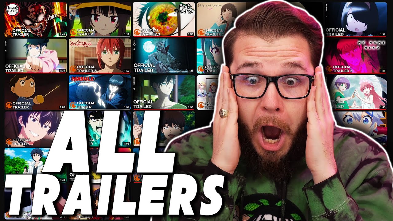 I WATCHED ALL ANIME TRAILERS FOR SPRING 2023 - YouTube