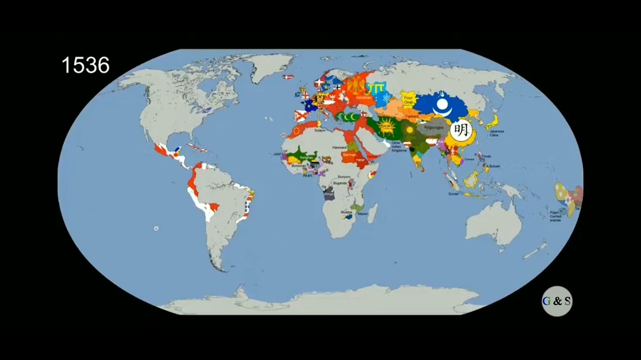 WORLD MAP 2020 - 1000 - YouTube
