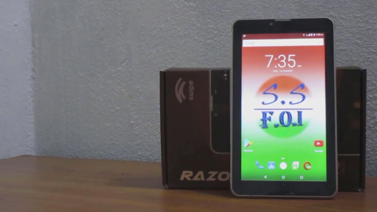 SWIPE RAZOR TABLET FULL REVIEW. - YouTube