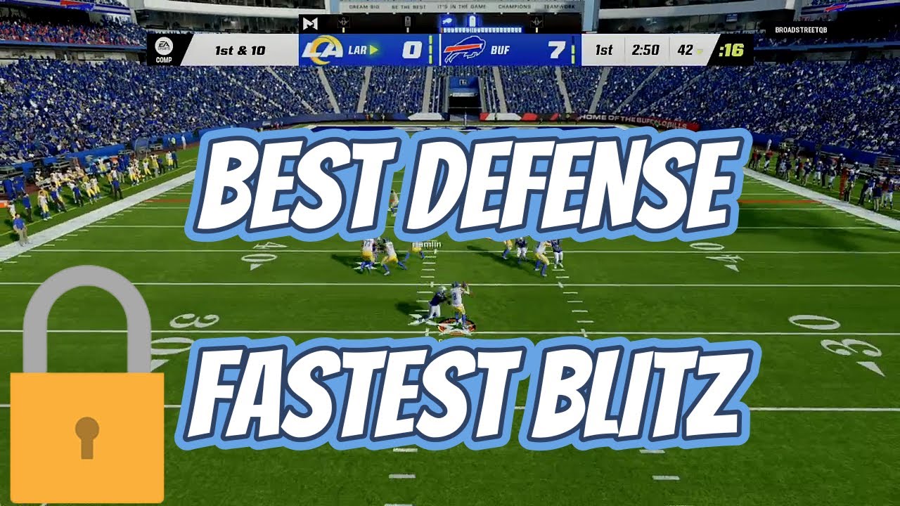 BEST MADDEN 23 DEFENSE- INSANE BLITZES LOCKDOWN COVERAGE - YouTube
