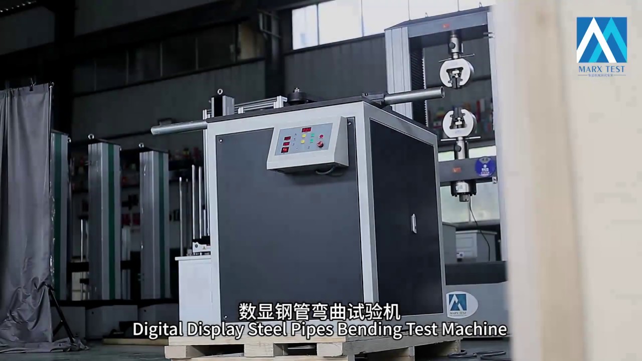 Digital Display Steel Pipes Bending Testing Machine - YouTube