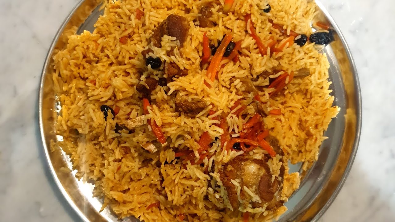 gosht bukhari chawal easy recipe| رز بخاري لحم - YouTube