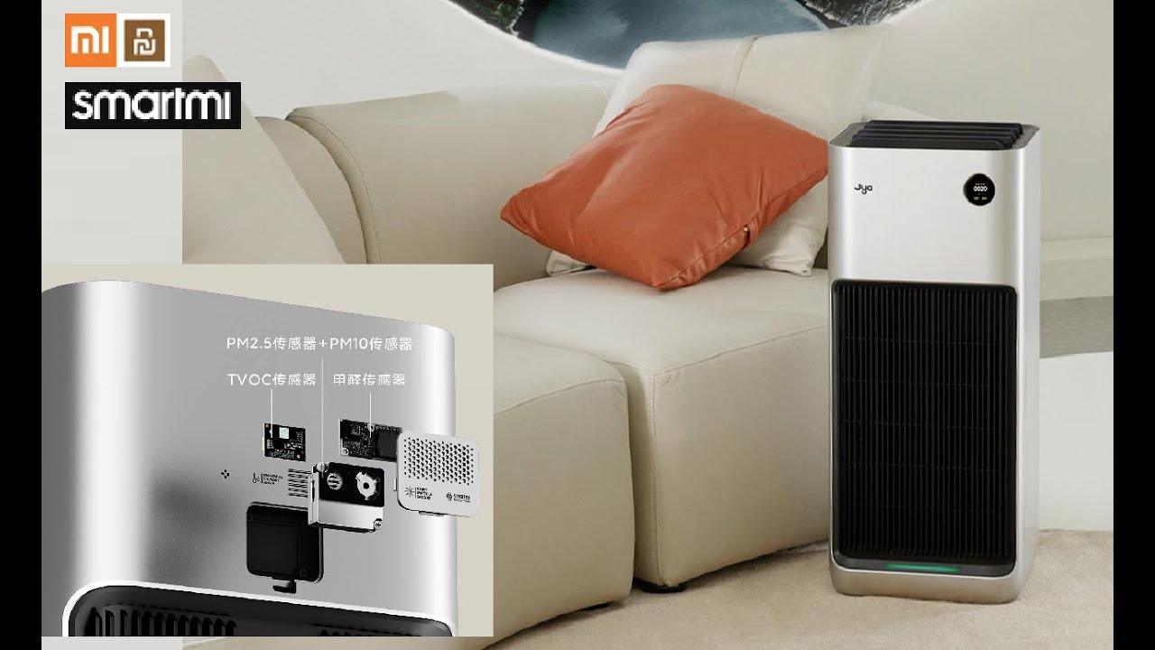 Smart Air Purifier Xiaomi Smartmi Jya Atom - YouTube
