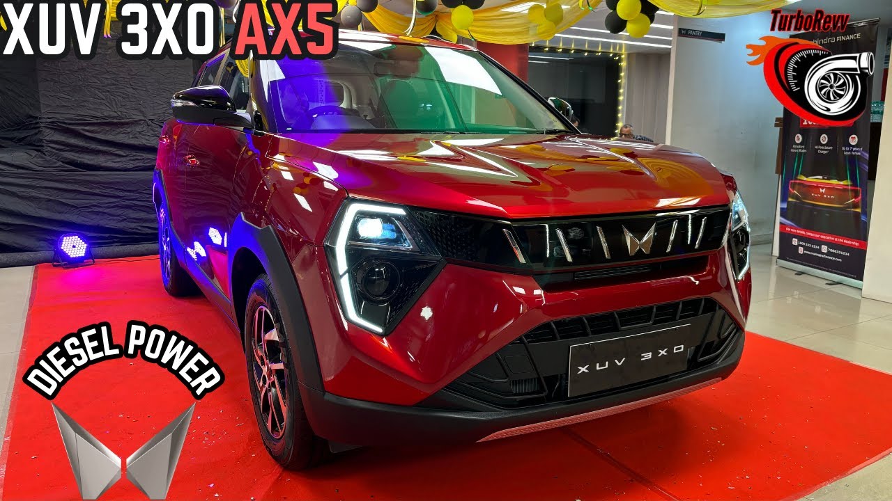 XUV 3XO AX5 Diesel - Superior to Petrol? 🚗🔥 - YouTube