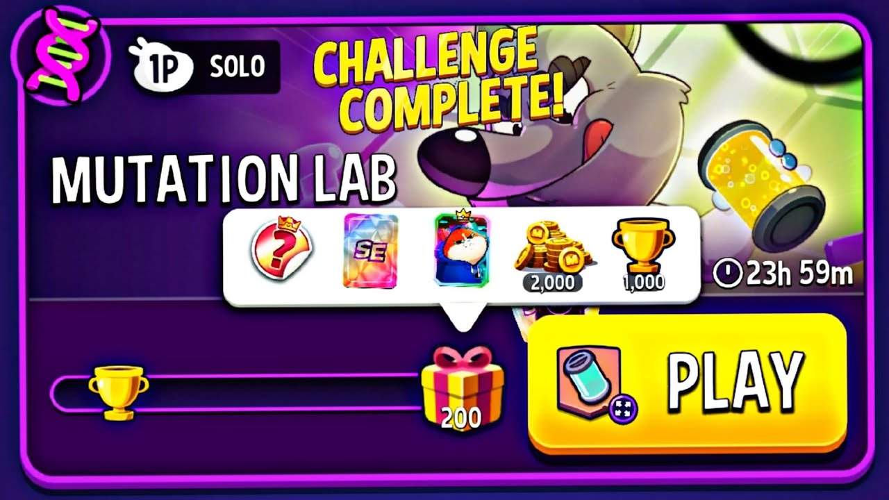 mutation lab solo challenge match masters mutation lab solo gameplay ...
