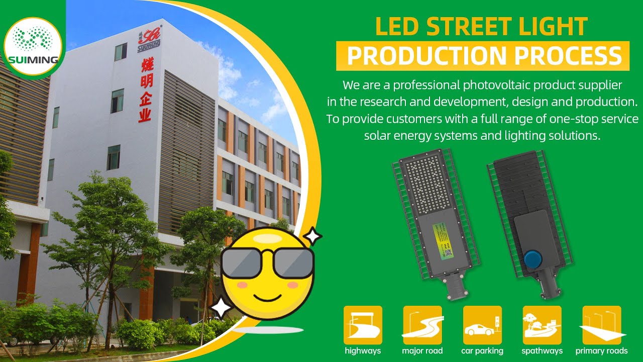 How To Make a LED Street Light! LED Street Light Manufacturing Process ...